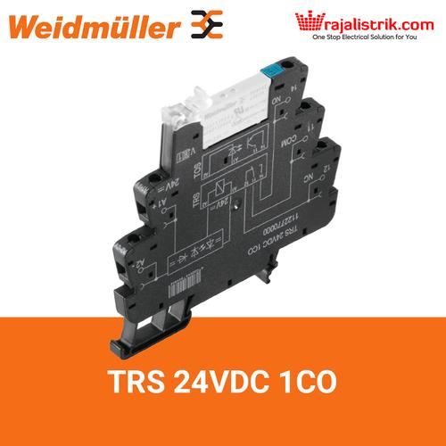 Jual WEIDMULLER TRS 24VDC 1CO 1122770000 RELAY MODULE 24 V DC 6A - Kota ...
