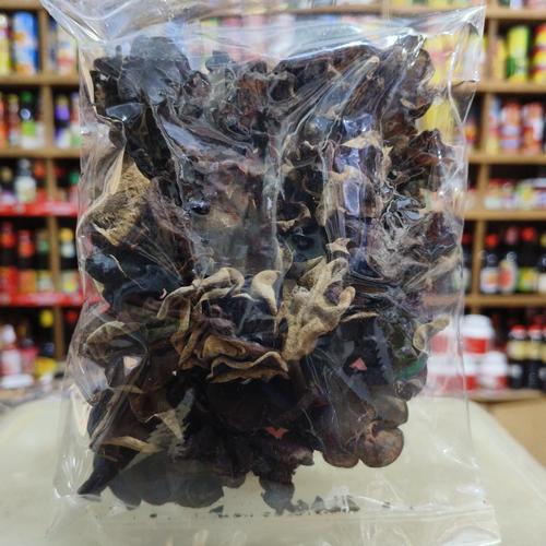 Jual Jamur Kuping Hitam/ Jamur Lember Hitam/ Bokji Hitam Grade B 100gr ...