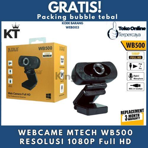 Jual M-TECH ORIGINAL Webcam WB500 Web Camera 1080P Full HD Kamera ...