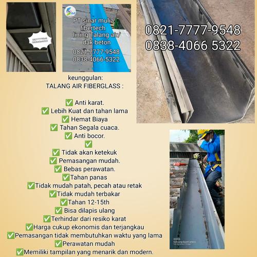 Jual talang air gutter fibreglass custom - Kab. Tangerang - sinar mulia ...
