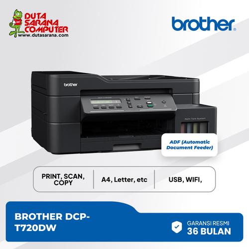 Jual PRINTER BROTHER DCP-T720DW T720 Inkjet AIO ADF GARANSI 3 TAHUN ...