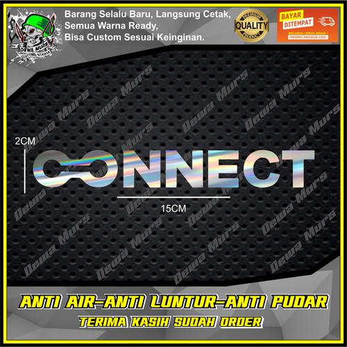 Jual Cutting Sticker CONNECT Sticker Cocok Buat Motor Dan Mobil ...