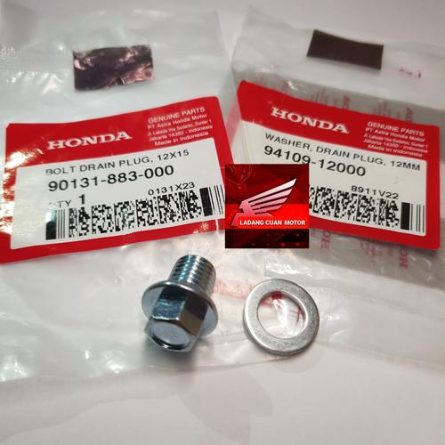Jual 90131883000/9410912000 WASHER & BOLT DRAIN PLUG 12MM BAUT OLI PLUS ...