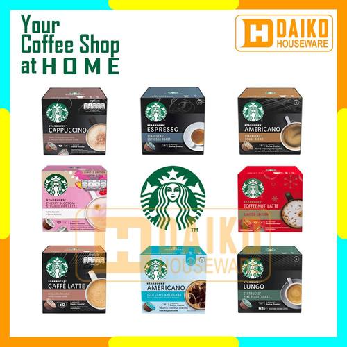 Jual Starbucks Capsule By Nescafe Dolce Gusto All Varian Rasa Kemasan ...