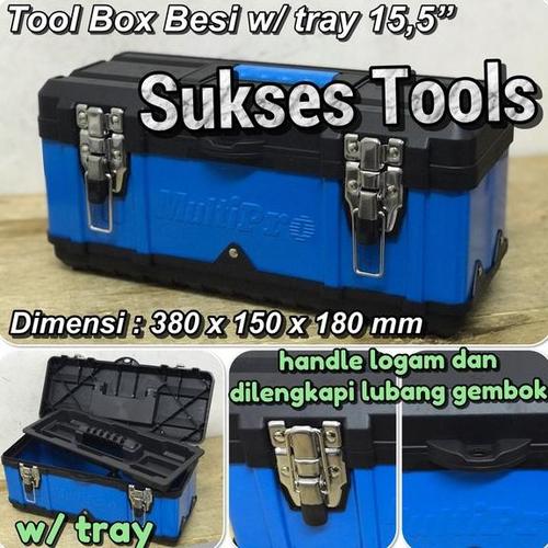 Jual RS - Tool Box Toolbox Besi 15 inch Tool Kit Toolkit Box Besi ...