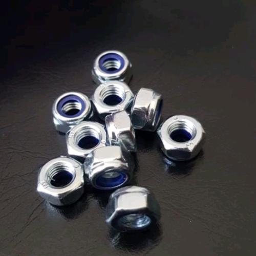 Jual M8 Mur Nylon Stainless SS304 - Lock Nut - Kota Bandar Lampung - Indo Teknik Material ...