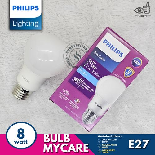 Jual Philips led mycare 8w my care 8 watt 8 w warm white kuning - Kuning - Jakarta Timur ...