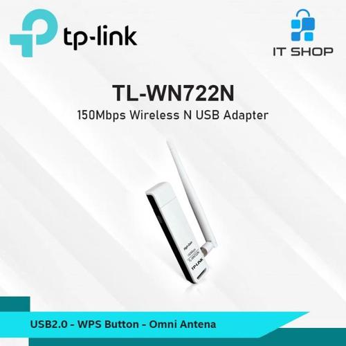 Jual TP-Link TL-WN722N 150Mbps High Gain Wireless USB Adapter - Jakarta ...