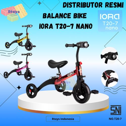 Jual Mainan Anak Sepeda Roda Tiga Iora T20-7 Nano Series Balance Bike ...