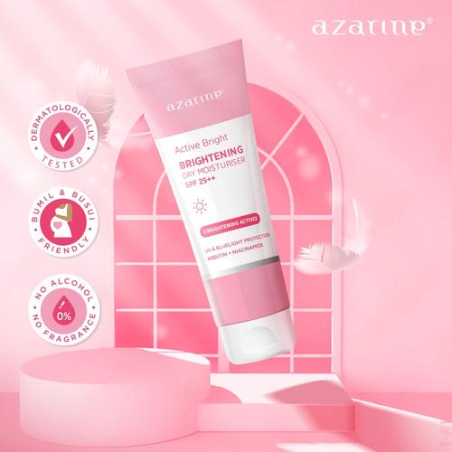 Jual AZARINE ACTIVE BRIGHT BRIGHTENING Moisturiser 20GR (PINK) - NIGHT ...