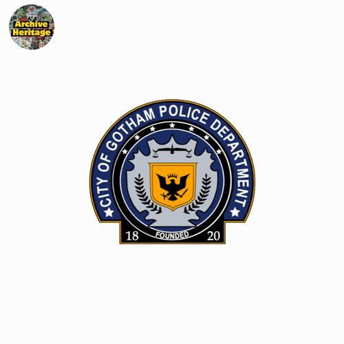 Jual sticker Gotham City Police Departement logo kartun comic GCPD ...