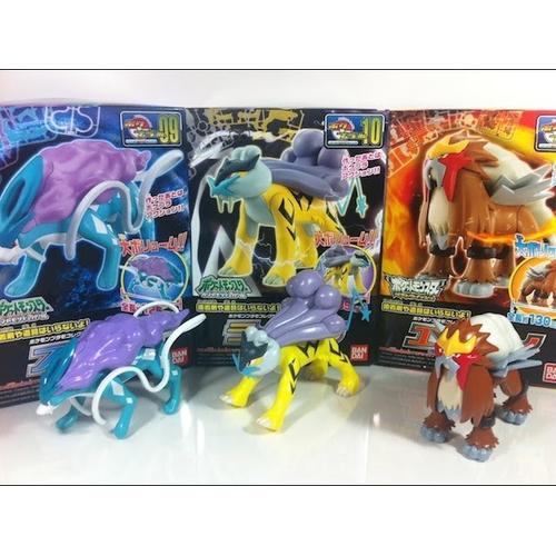 Jual Plamo Suicune Plamo Entei Plamo Raikou Plamo Pokemon Bandai NEW D ...