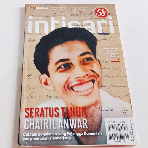Jual Majalah Intisari 2022, Edisi 100 Tahun Chairil Anwar - Kab ...
