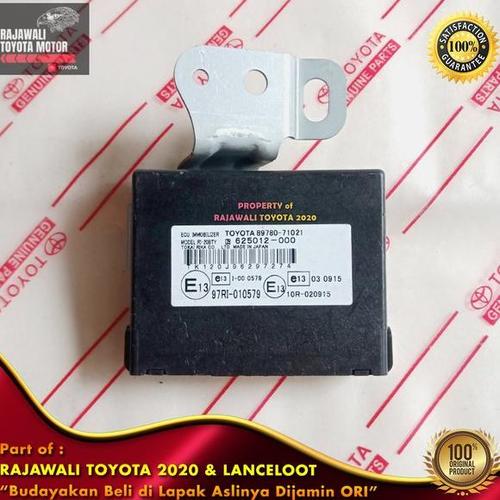Jual Modul Ecu Immobilizer Fortuner Innova & Hilux Transponder Original ...