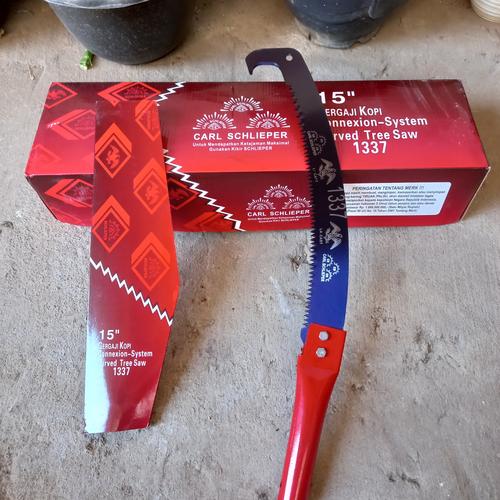 Jual gergaji graji kopi lengkung kayu bambu dahan pohon tinggi gagang besi - Kab. Boyolali ...