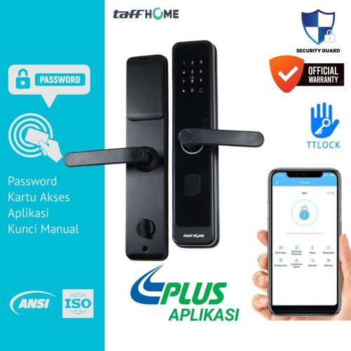 Jual Gagang Pintu Digital Aplikasi Password Fingerprint Kartu Akses ...