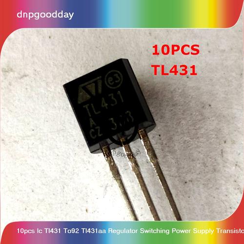 Jual 10pcs ic tl431 to92 tl431aa regulator switching power supply transistor 431 tl43 - Kab ...