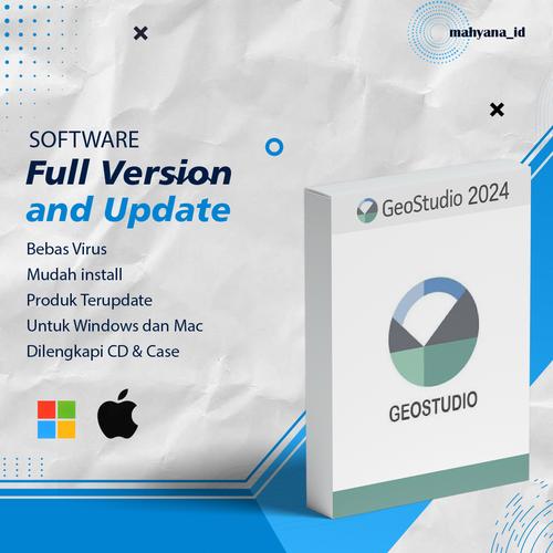 Jual GEOSLOPE GeoStudio 2024 (Software pemodelan lingkungan geoteknik ...