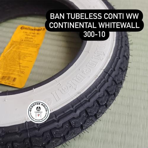 Jual Ban continental whitewall kembang klasik uk 300-10 - Jakarta Barat ...