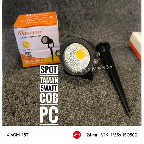 Jual Lampu Sorot Taman 6watt COB Spotlight 6w LED Outdoor Indoor Garden ...