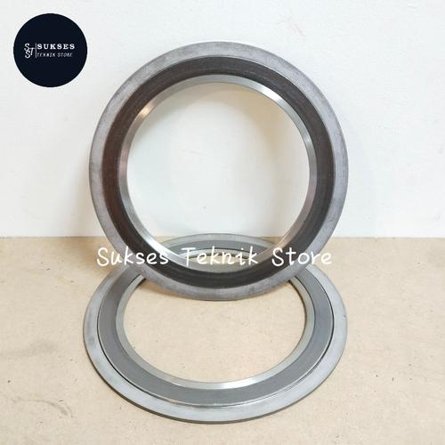 Promo SWG JIS 20K SS304 Ukuran 1/2" inch / DN15 Spiral Wound Gasket ...