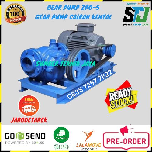Jual GEAR PUMP ZPG-5 GEAR PUMP CAIRAN KENTAL 2.2kw 3hp 380v 3PHASE - Jakarta Barat - SUMBER ...