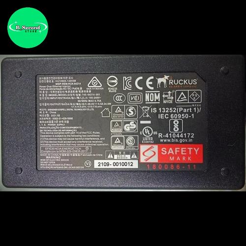 Jual RUCKUS Gigabit POE Injector Power Over Ethernet Adapter 48V 0,5A ...