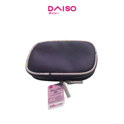 Jual Daiso Makeup Bag Slim - 20.5cm × 4cm × 12cm - Jakarta Selatan - Daiso Japan Official Store ...