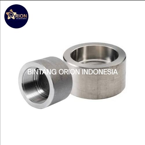 Jual Half Coupling Besi Class 3000 Drat NPT 1/2 " , 3/4 " , 1 " , 1 1/2 ...