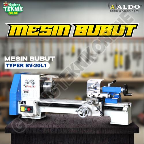 Jual Mesin Bubut Besi Mini ALDO BV 20L1 / Variabel Speed Bubut duduk ...