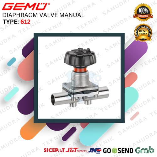 Promo Gemu Diaphragm 2Way Valve Manual TYPE 612 DN 15 - Kab. Tangerang - SamudraTeknikStore ...