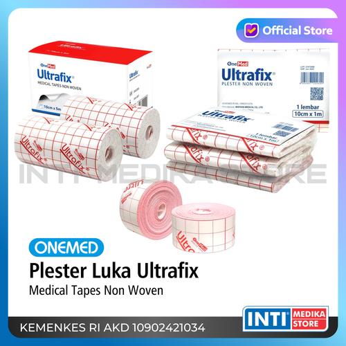 Jual ONEMED - Ultrafix | Plester Luka Non Woven | P3K - 10cm x 10m ...