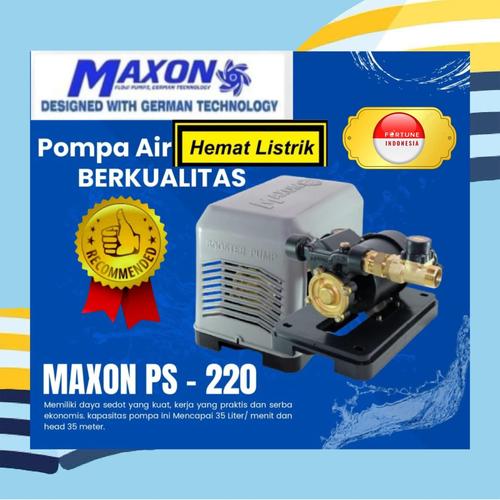 Jual Mesin Pompa air pendorong Maxon German 200Watt Home Booster pump ...