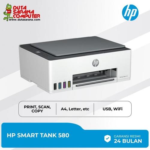 Jual Printer All-in-One HP Smart Tank 580, Ink Tank, Colour - Jakarta ...