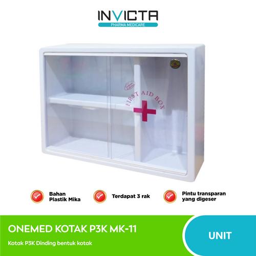Jual Onemed Kotak P3K MK-11 (Tempat Obat First Aid Box Dinding) - Kota ...