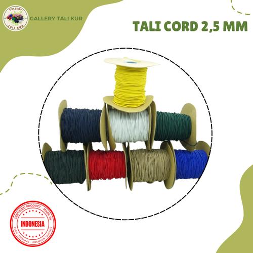 Jual Tali Karet Elastic String Tali Cord Bulat 2,5 mm Warna Warni Harga ...