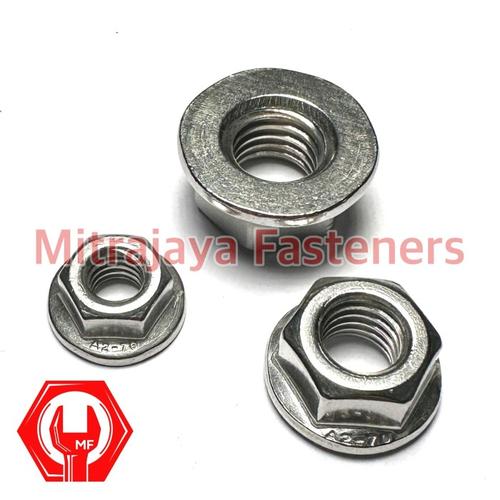 Jual Mur Flange Nut M8 POLOS Stainless Steel - Kota Bandung - Mitrajaya ...