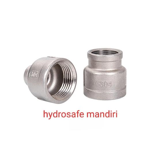 Jual Reducer stainless steel / Vlock Sock Reducer SS304 - 1 x 3/4" inch ...