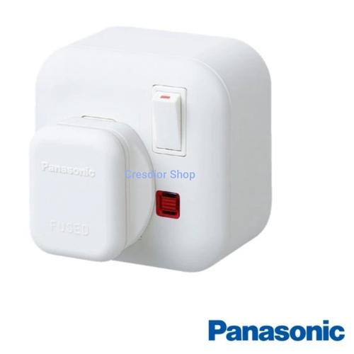 Jual stop kontak steker AC outbow set PANASONIC WBJ1214W-3K - Jakarta ...