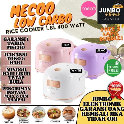 Promo Mecoo Most Aesthetic Rice Cooker UltraWarmth 48H 400 Low Watt ...