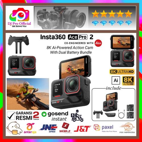 Jual Insta360 Ace Pro 2 8K Ai Leica Dual Battery Bundle Powered Action Pro2 - Jakarta Selatan ...
