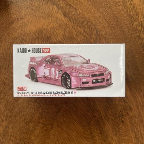Jual KHMG128 - Kaido House GT Nissan Skyline GT-R (R34) Pink Kaido ...