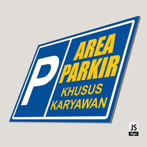 Jual SAFETYSIGN K3 - PARKIR KHUSUS KARYAWAN + PLAT 2MM - M(45x30cm ...