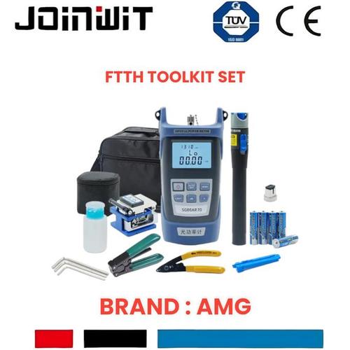 Jual FTTH Tool Kit SET Lengkap OPM VFL Cleaver FO Fiber Optik Toolkit ...