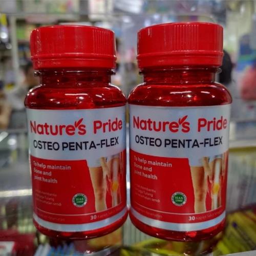 Jual Natures Pride Osteo Penta Flex Glucosamin HCL 500MG,Calcium 100MG ...