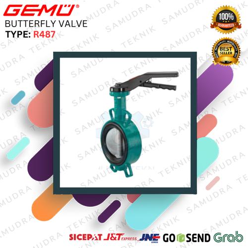 Promo Gemu Butterfly Valve, Type 487 - Kab. Tangerang - SamudraTeknikStore | Tokopedia