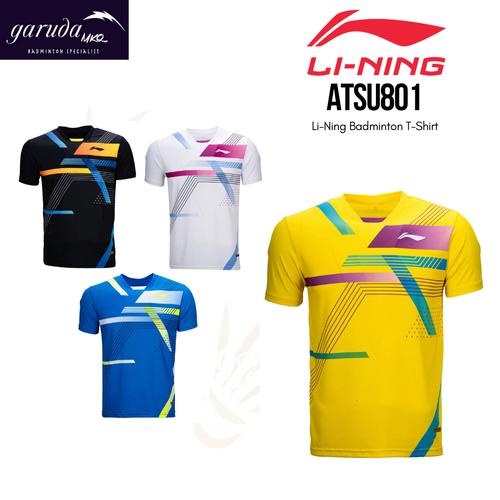 Jual JERSEY BADMINTON LINING ATSU801 BAJU LINING ATSU801 ClimaFit T ...