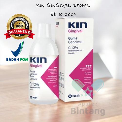 Promo Kin gingival mouthwash 250ml - Jakarta Barat - aptbintang | Tokopedia