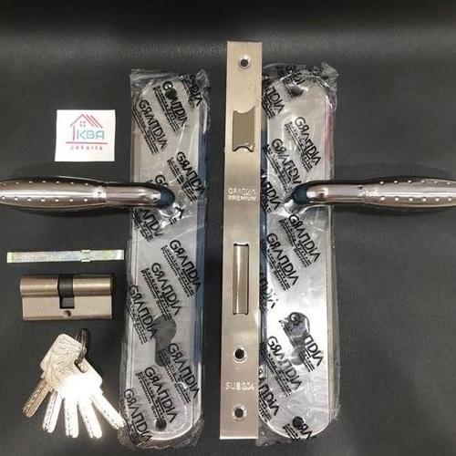 Jual Gagang Handle Pintu Rumah Kunci ukuran Besar Grandia - Bulat ...