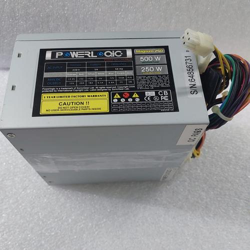 Jual psu pc komputer rakitan alcatroz magnum 225 v8-s 250watt 24pin atx ...